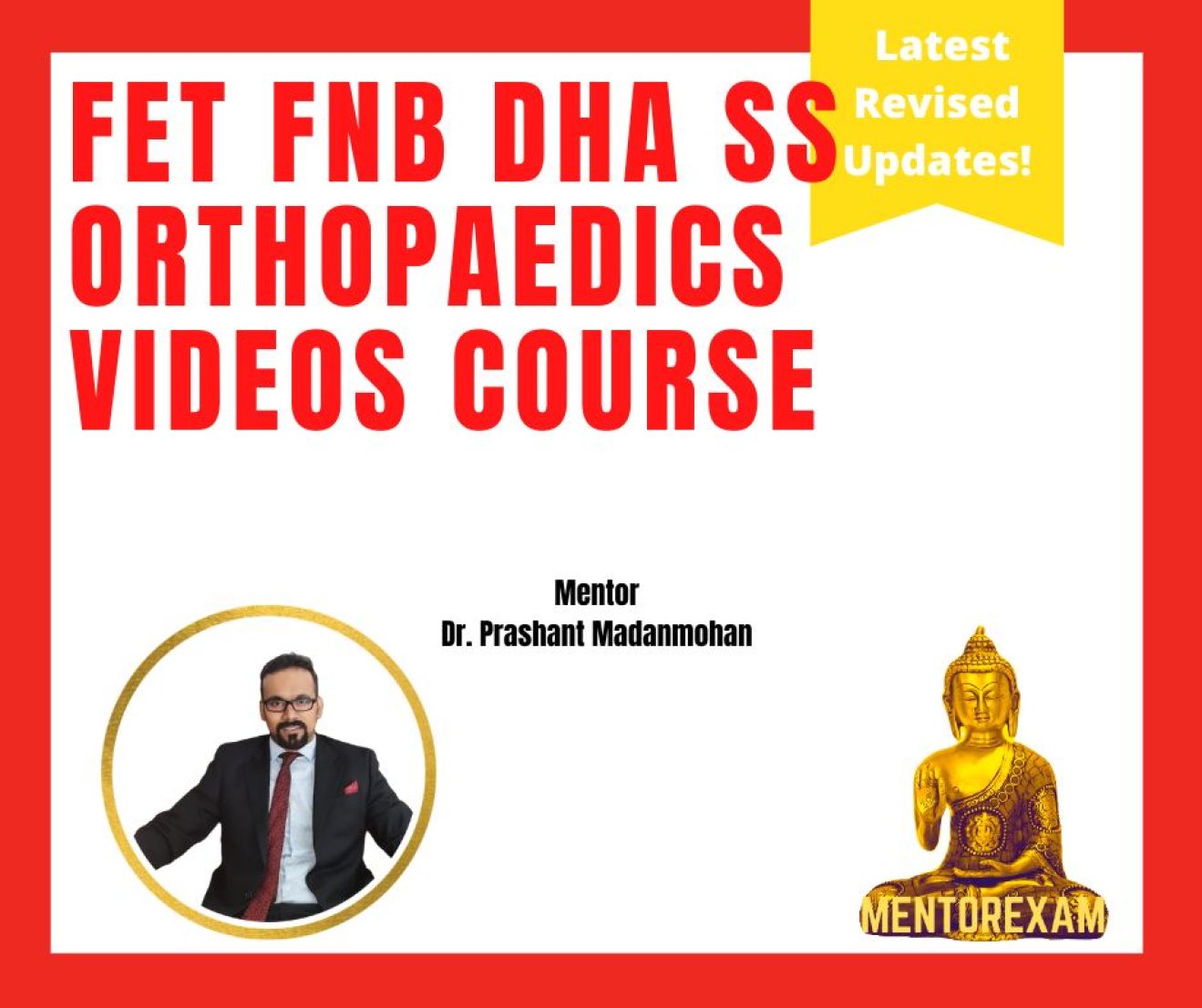 FET FNB DHA SS Orthopaedics Video Course - Mentorexam Orthopaedics DNB ...